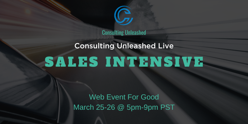 Sales Intensive - 2-Day Web Event